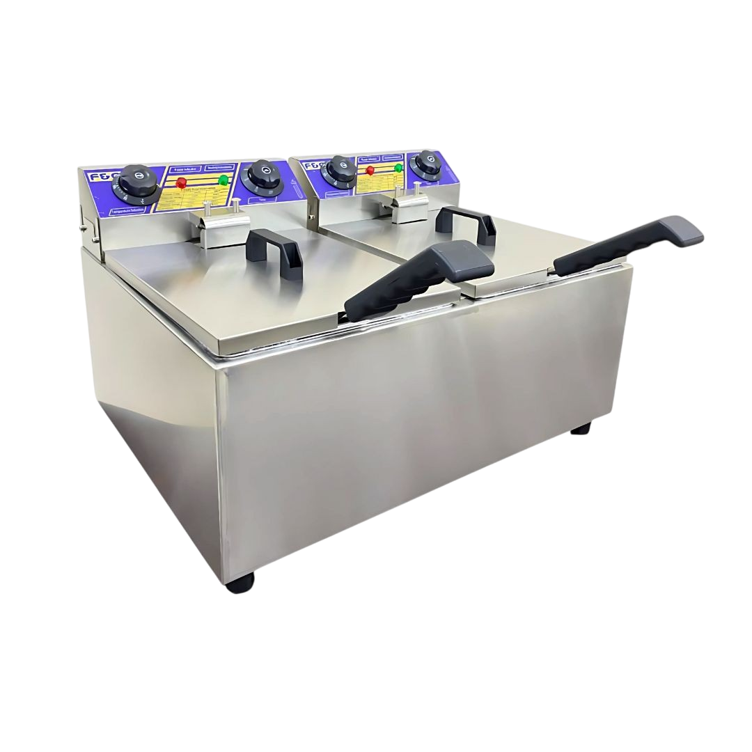 Double Tank Electric Deep Fryer